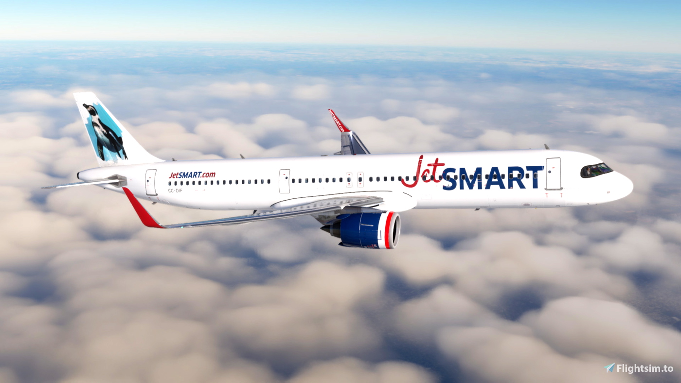LatinVFR Airbus A321neo PW JetSMART CC-DIF (Pingüino de Humboldt) for ...
