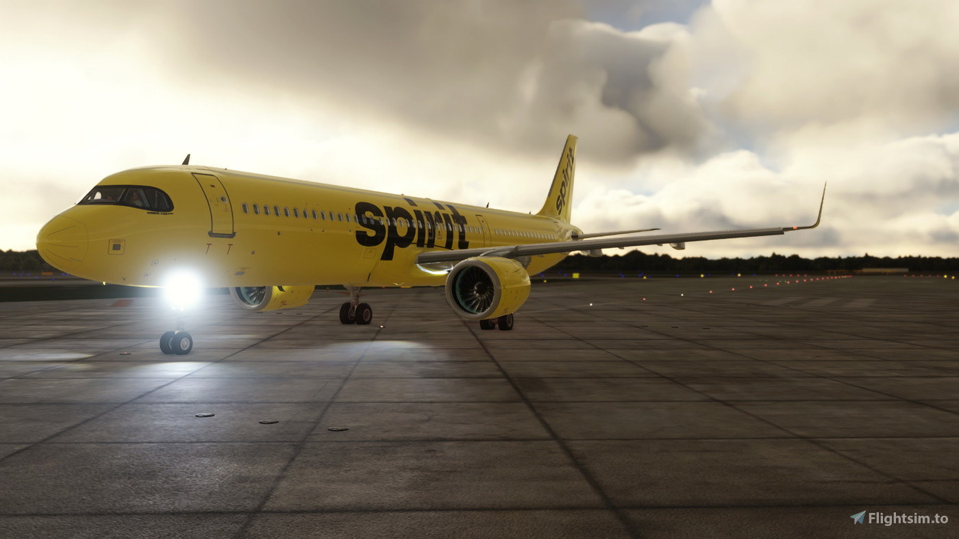 LatinVFR Airbus A321neo PW Spirit Airlines N720NK 对于 Microsoft Flight Simulator | MSFS