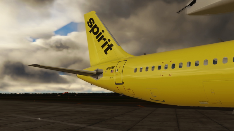 LatinVFR Airbus A321neo PW Spirit Airlines N720NK for Microsoft Flight Simulator | MSFS