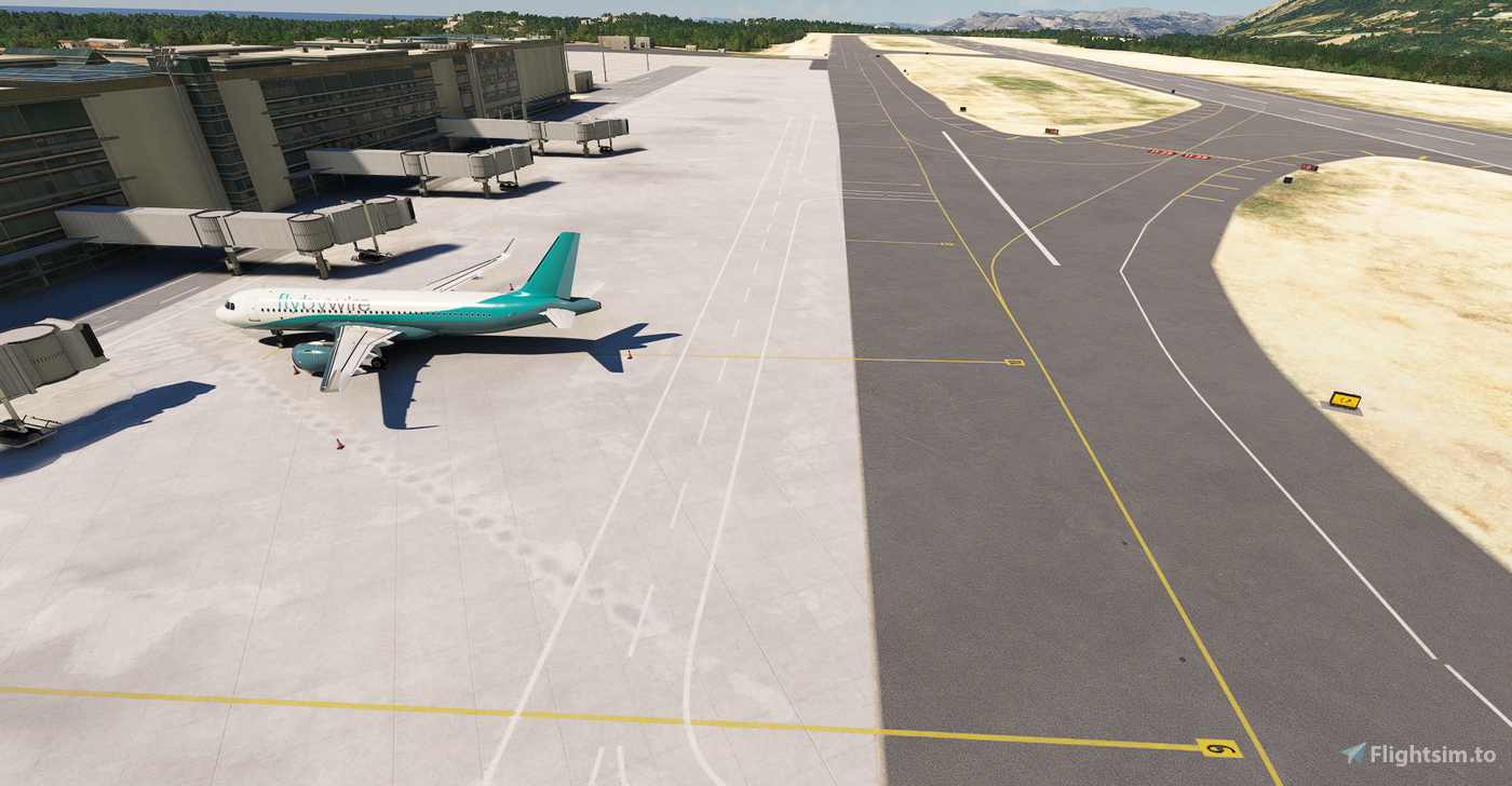 LDDU Dubrovnik Airport rev.1 voor Microsoft Flight Simulator | MSFS