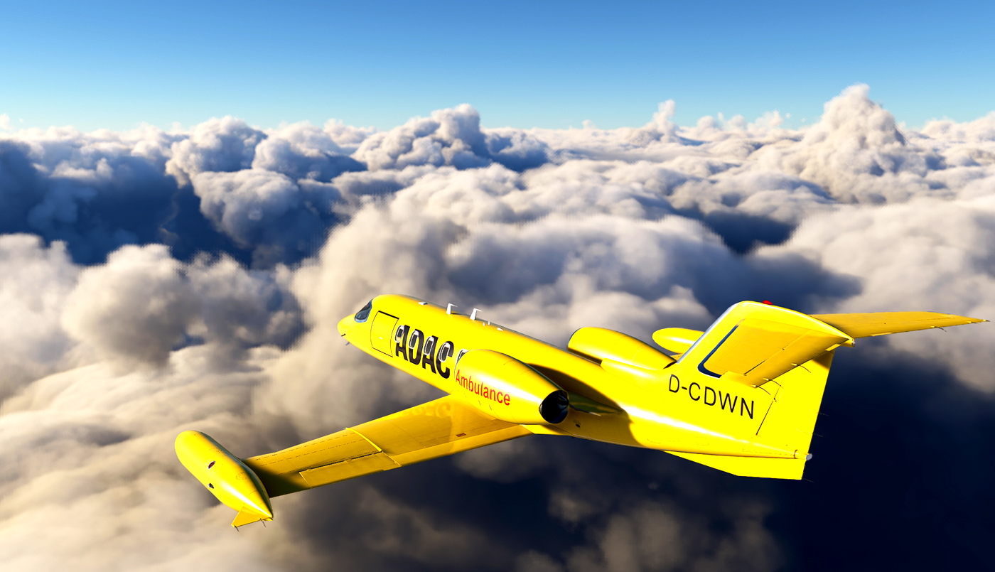 Learjet 35A ADAC D-CDWN (+MEDEVAC) for Microsoft Flight Simulator | Feed