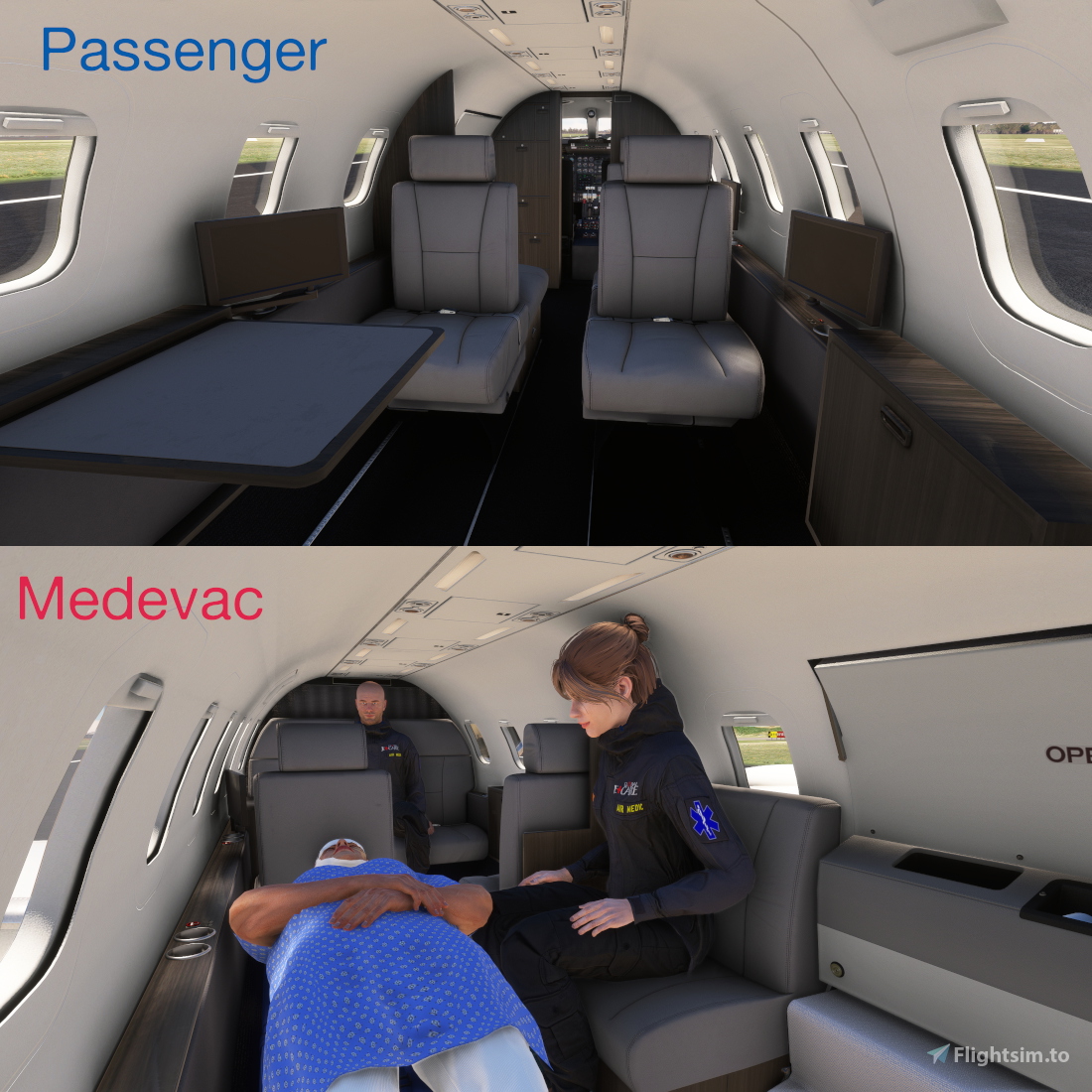 Learjet 35A Global Jetcare Inc N41GJ for Microsoft Flight Simulator | MSFS