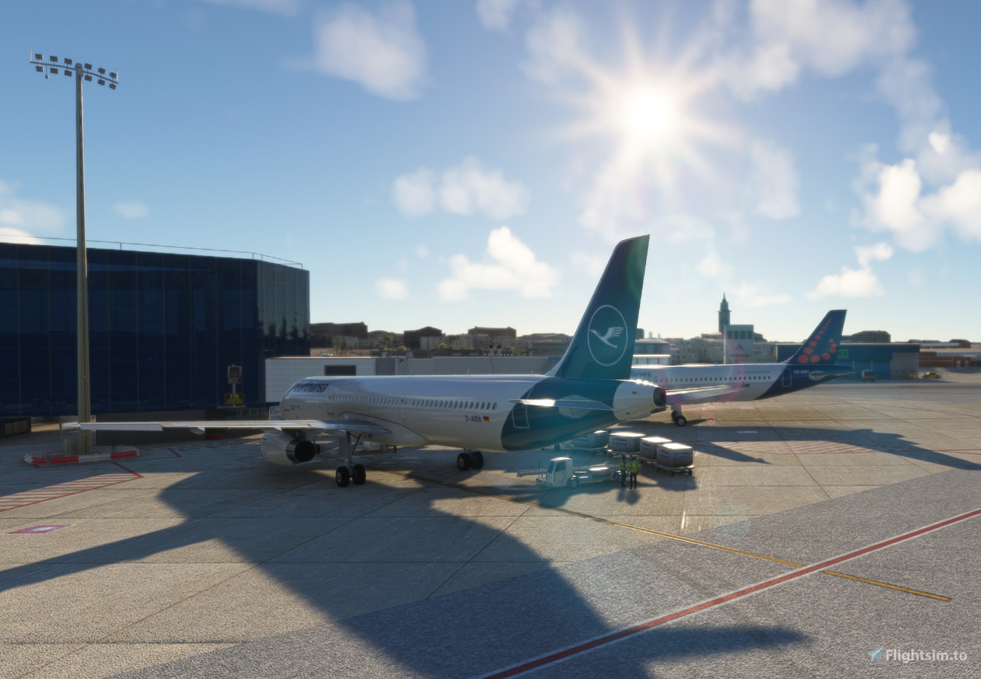 LEMD Madrid-Barajas Airport - FSLTL Static Aircraft for Microsoft ...