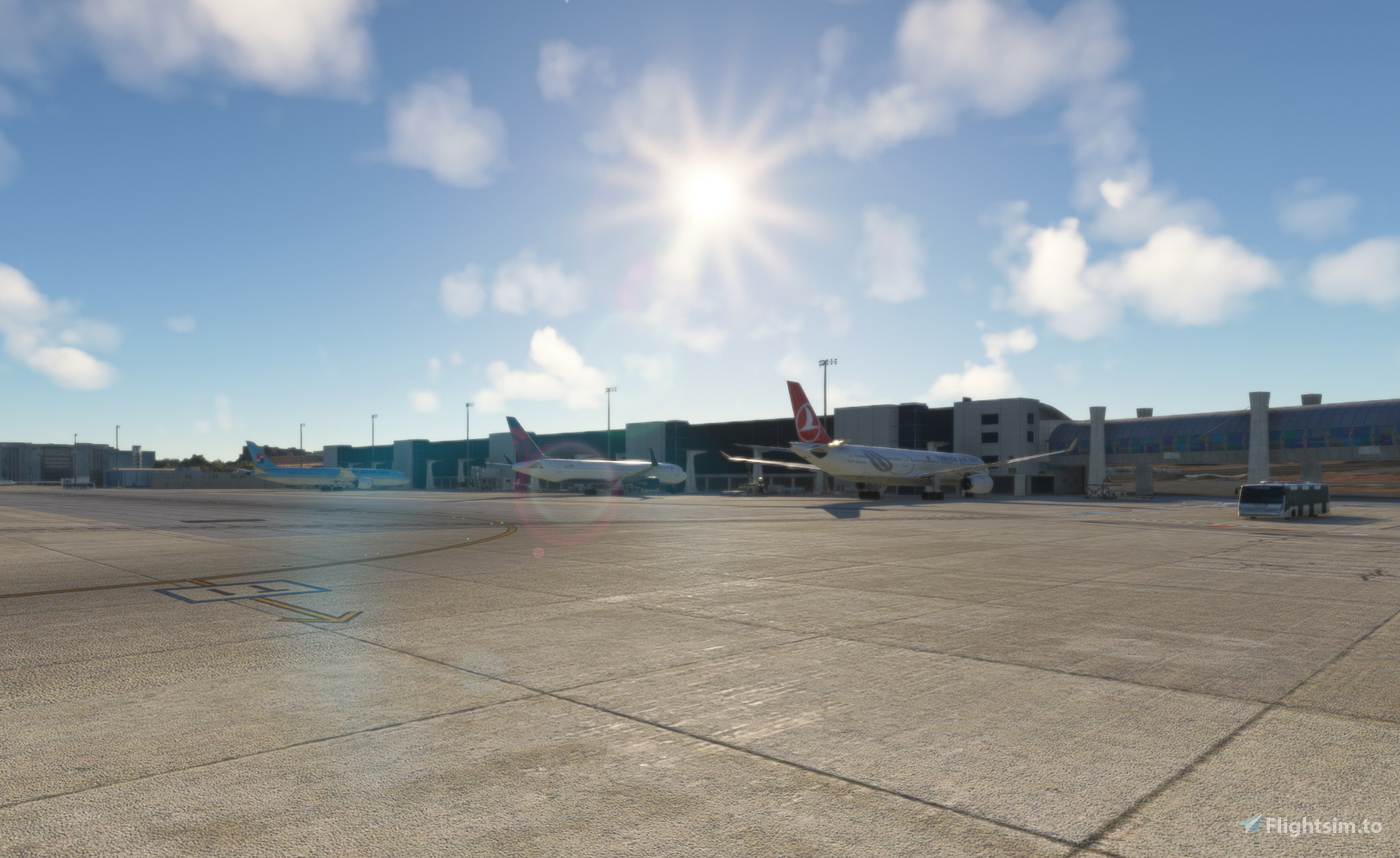 LEMD Madrid-Barajas Airport - FSLTL Static Aircraft for Microsoft ...