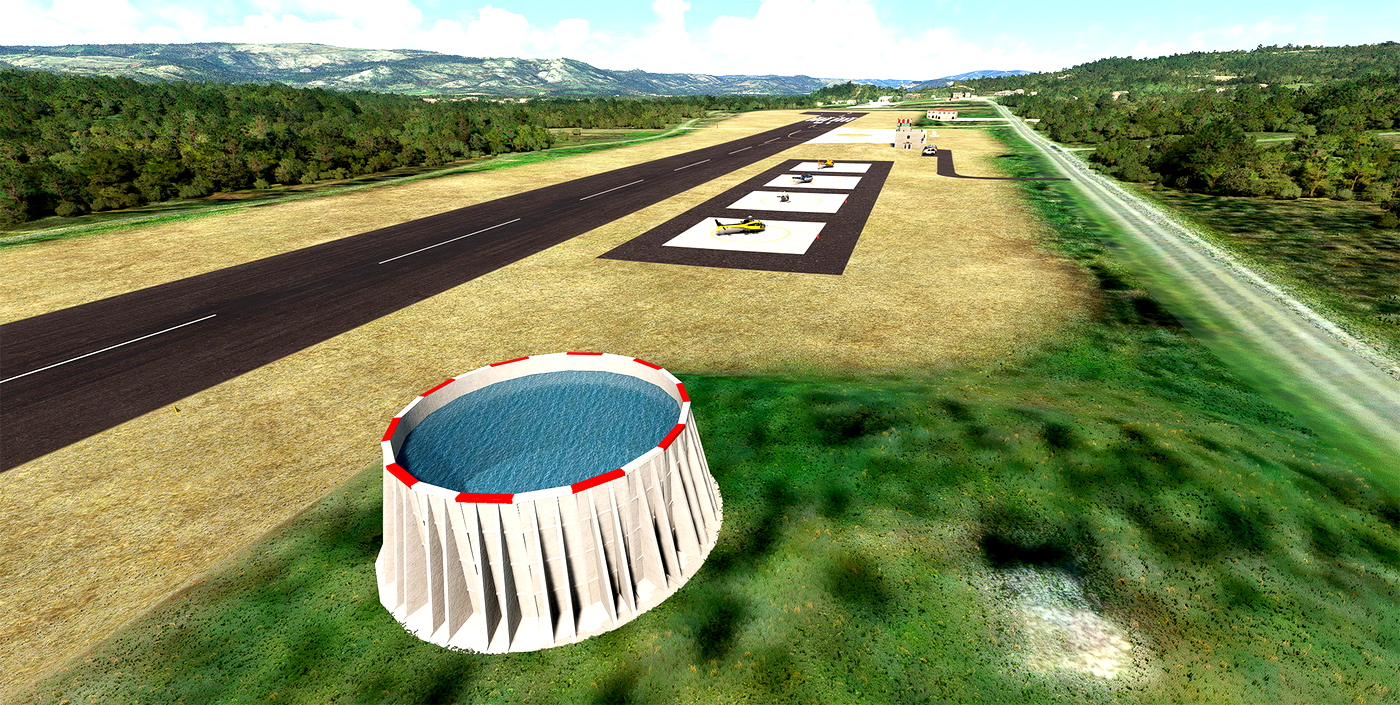 LEOV - Cross-border aerodrome of Verin (real life - high detail) for ...