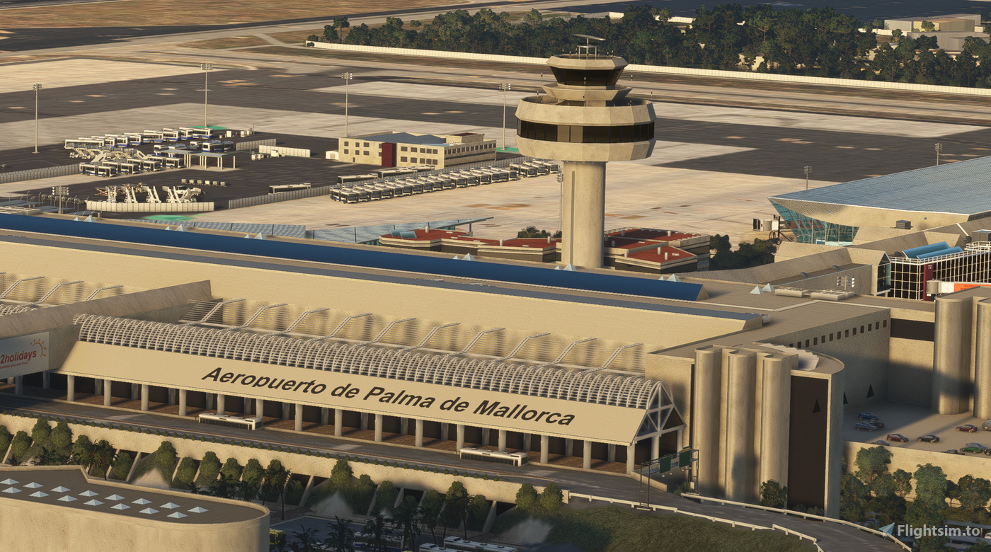 LEPA - Palma de Mallorca Airport for Microsoft Flight Simulator | MSFS