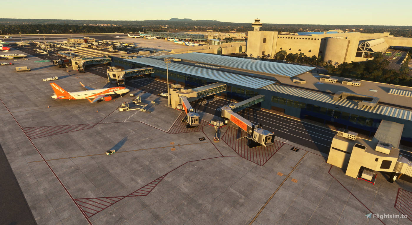 LEPA - Palma de Mallorca Airport for Microsoft Flight Simulator | MSFS