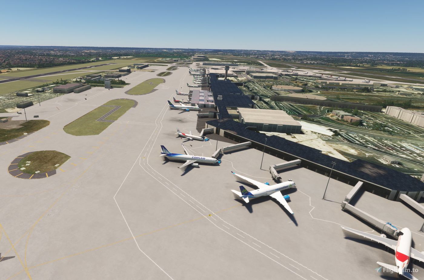 LFPO Paris-Orly Airport 2025 for Microsoft Flight Simulator | MSFS