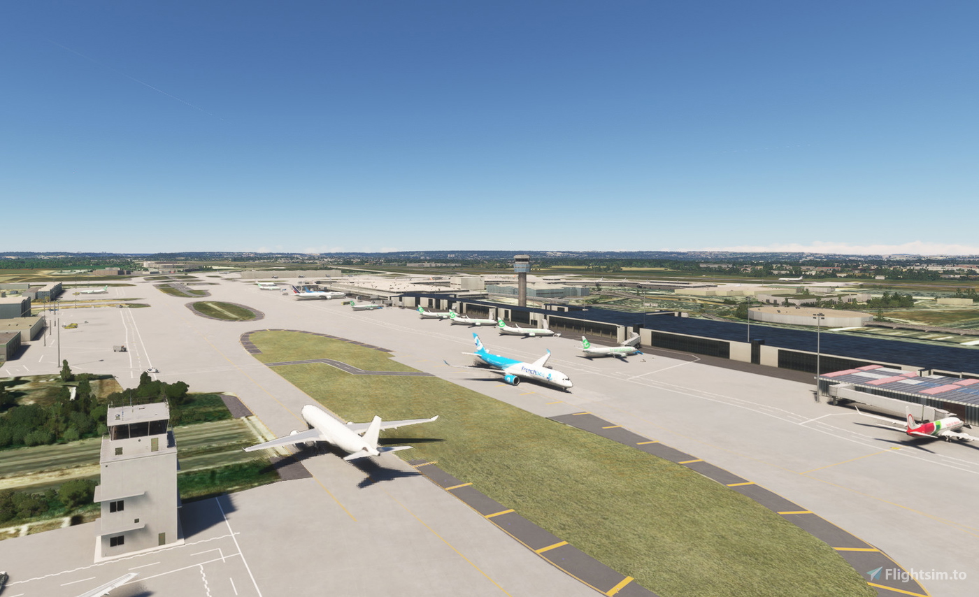 LFPO Paris-Orly Airport 2025 for Microsoft Flight Simulator | MSFS