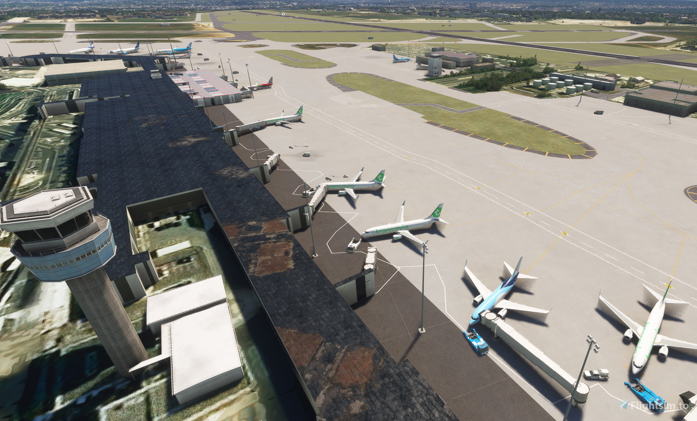 LFPO Paris-Orly Airport 2025 for Microsoft Flight Simulator | MSFS