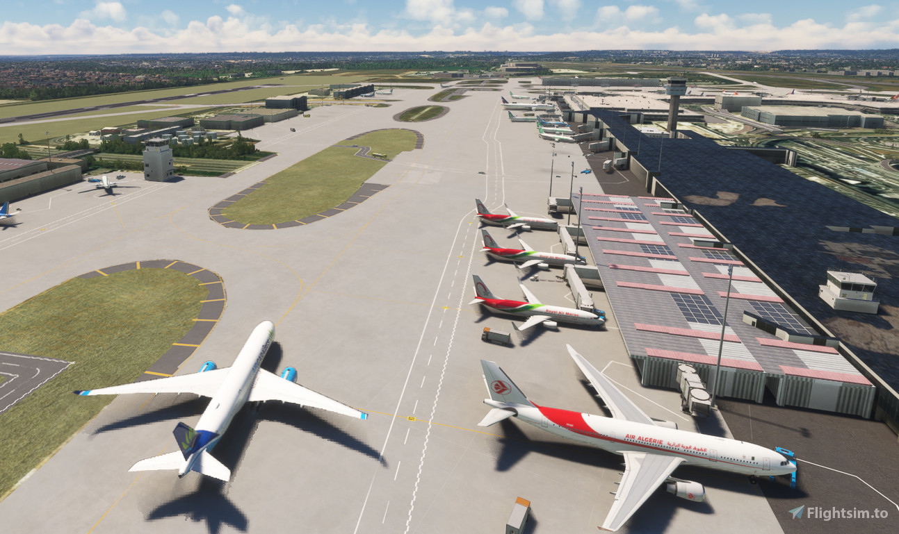 LFPO Paris-Orly Airport 2025 for Microsoft Flight Simulator | MSFS
