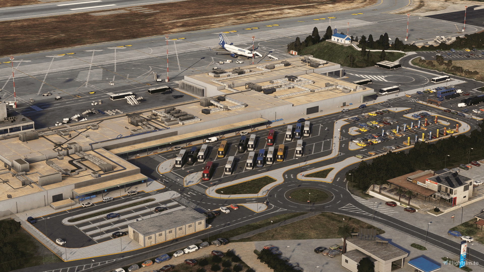 Atelic - LGKO - Kos Airport for Microsoft Flight Simulator | MSFS