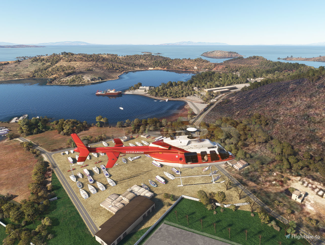 LGLE - Leros Municipal Airport Greece für Microsoft Flight Simulator | MSFS