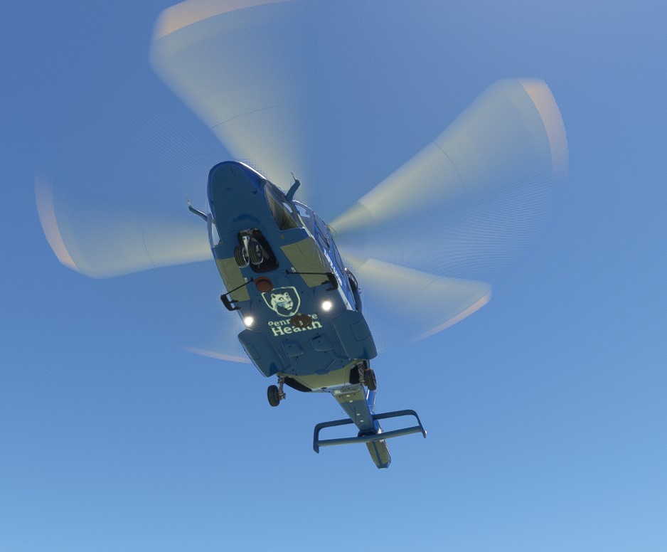 Life Lion Livery for HPG Airbus H160 for Microsoft Flight Simulator | MSFS