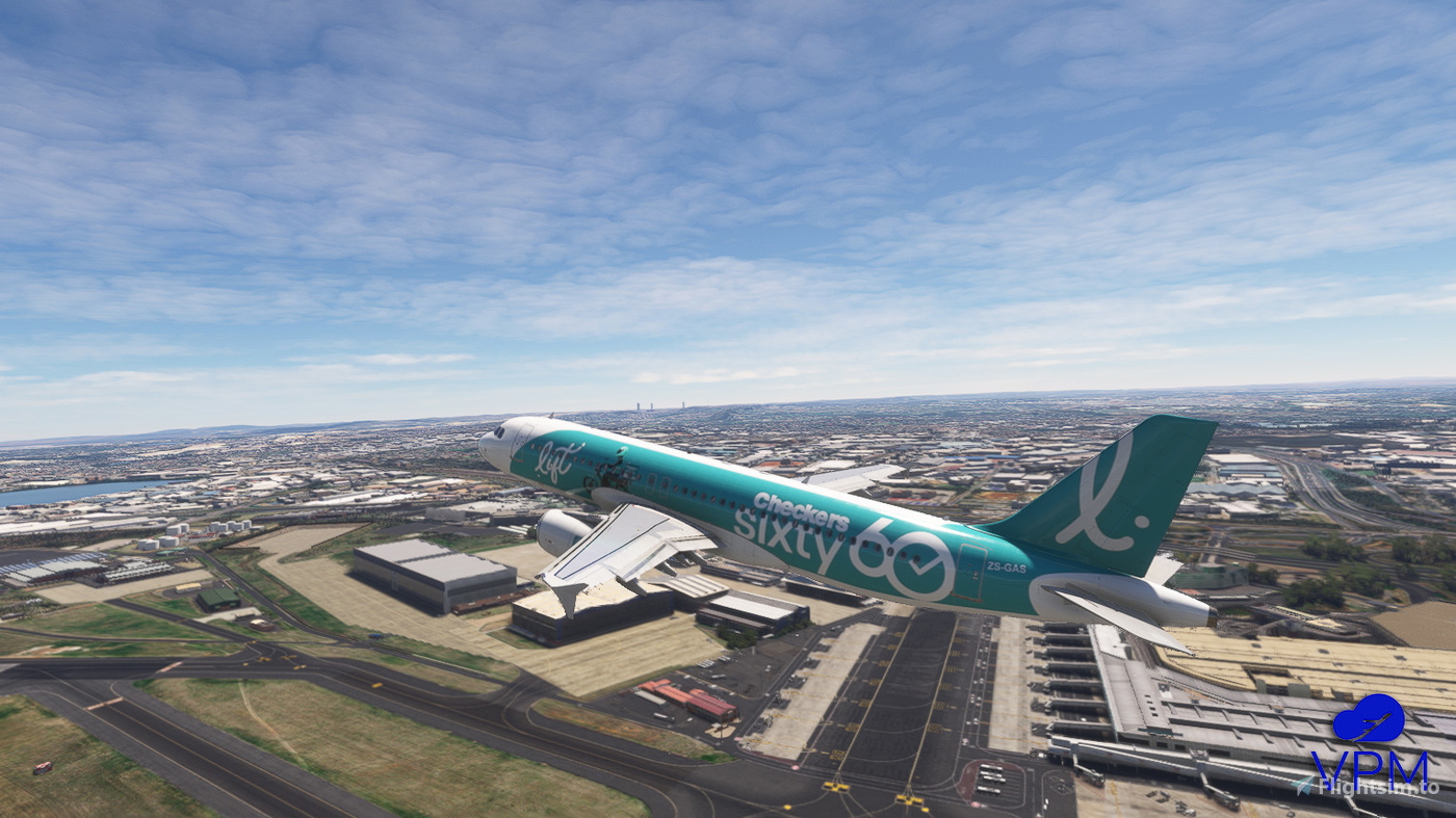 Lift South Africa | ZS-GAS | Checkers 60-60| Fenix A320 V2 IAE for ...