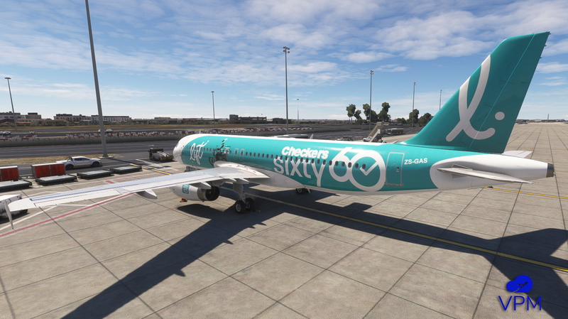 Lift South Africa | ZS-GAS | Checkers 60-60| Fenix A320 V2 IAE for ...