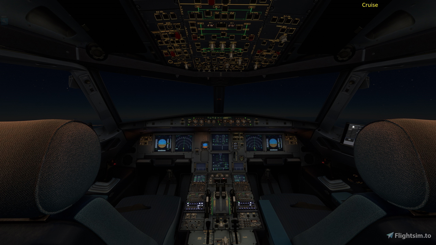 Light Mod FENIX 319,320,321 (SL) External and Cocpit for Microsoft Flight Simulator | MSFS