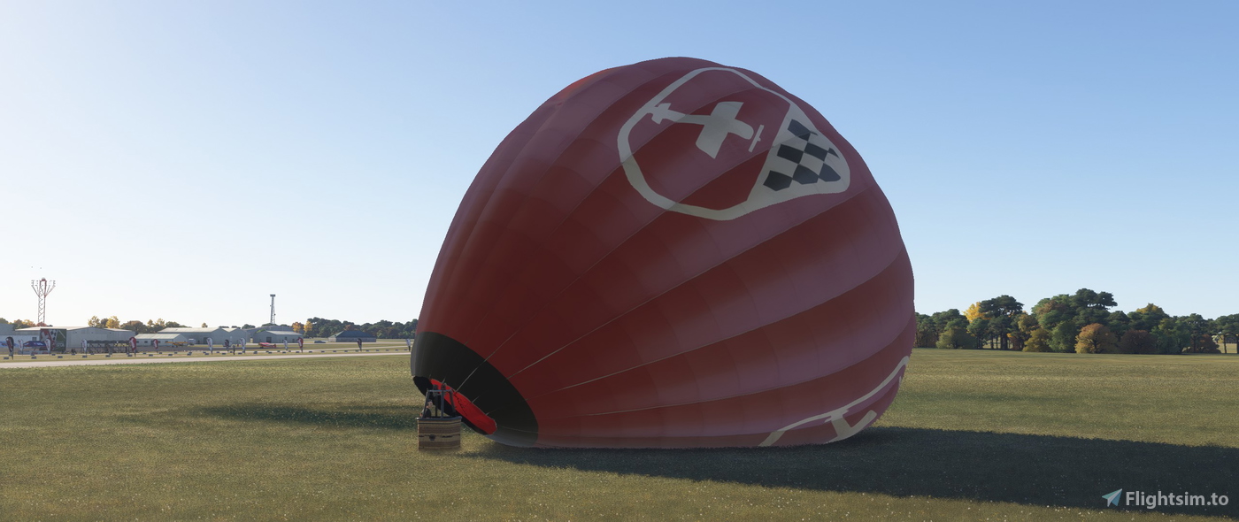 Livery - Asobo Hot Air Balloon - eSTOL red för Microsoft Flight ...