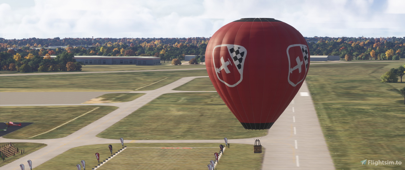 Livery - Asobo Hot Air Balloon - eSTOL red für Microsoft Flight ...