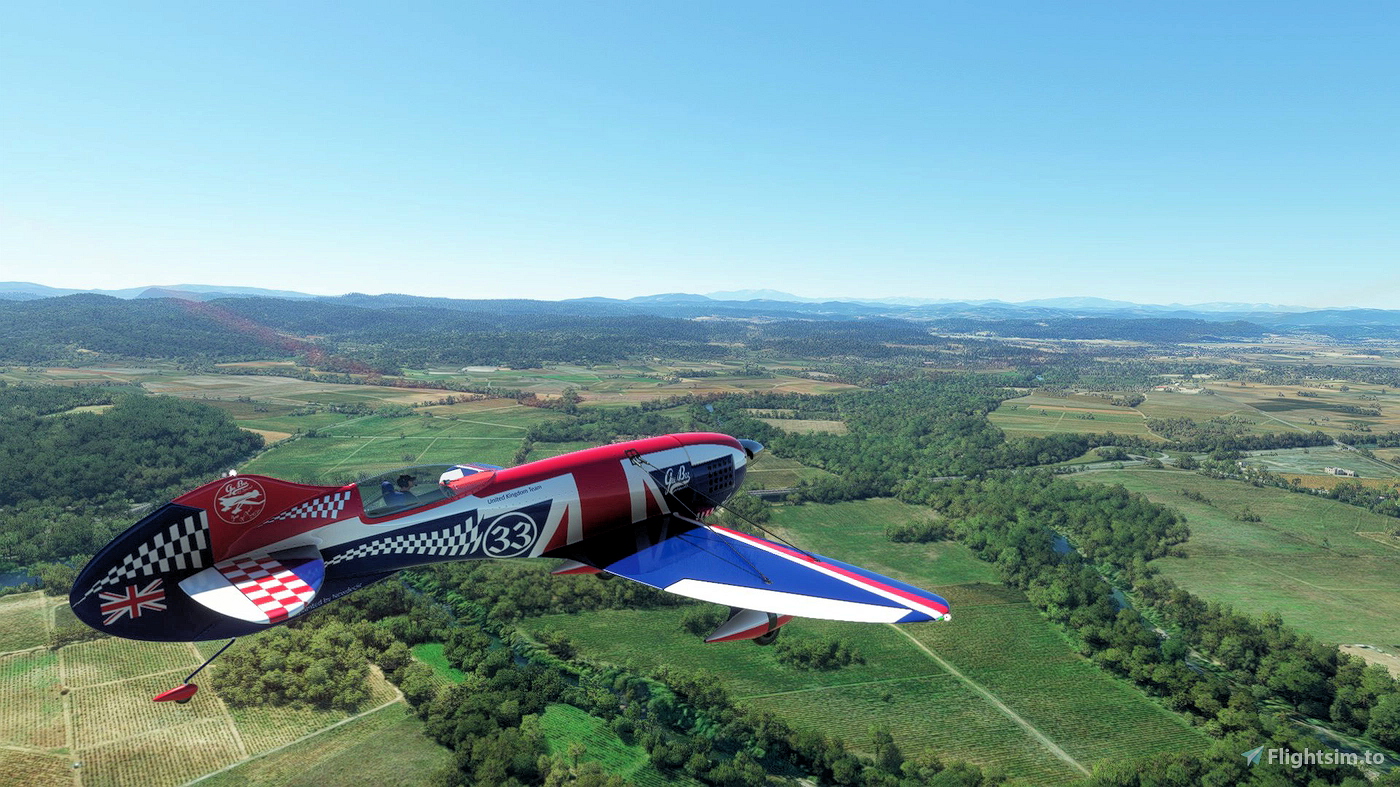Livery Gee Bee R3 special - UK Team - by Newdeclic for Microsoft Flight ...
