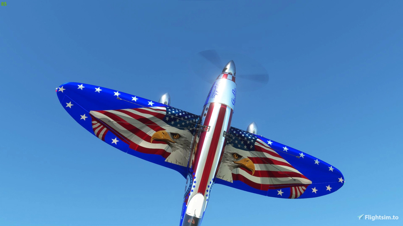 Livery Gee Bee R3 special - USA Team - by Newdeclic pour Microsoft ...