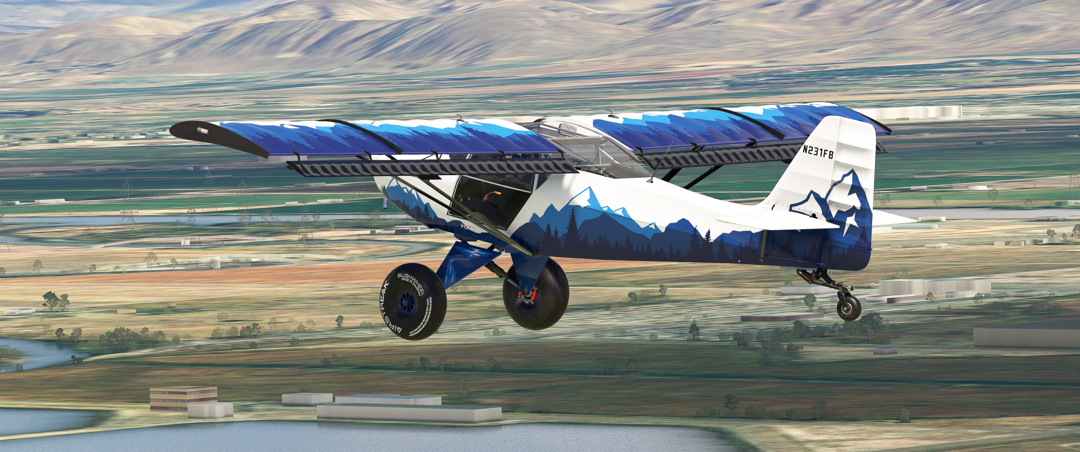 Livery //42 Kitfox - N231FB - MSFS Add-on - Flightsim.to