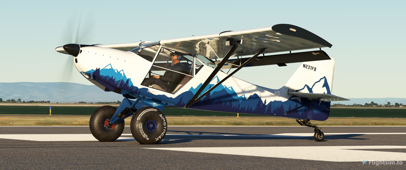 Livery //42 Kitfox - N231FB para Microsoft Flight Simulator | MSFS