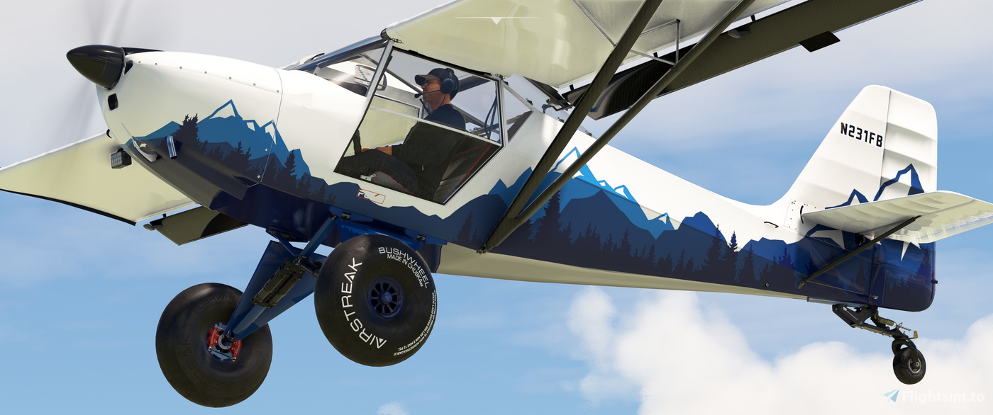 Livery //42 Kitfox - N231FB 对于 Microsoft Flight Simulator | MSFS