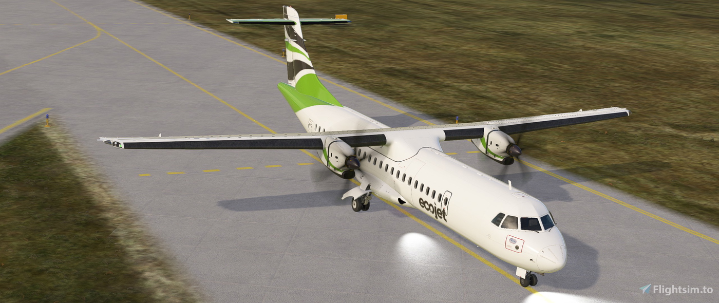 Livery ATR72-600 Ecojet ( FS2020 / MSFS2024 ) for Microsoft Flight ...