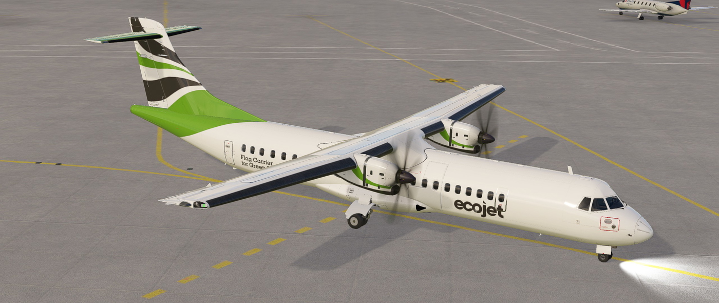 Livery ATR72-600 Ecojet ( FS2020 / MSFS2024 ) for Microsoft Flight ...