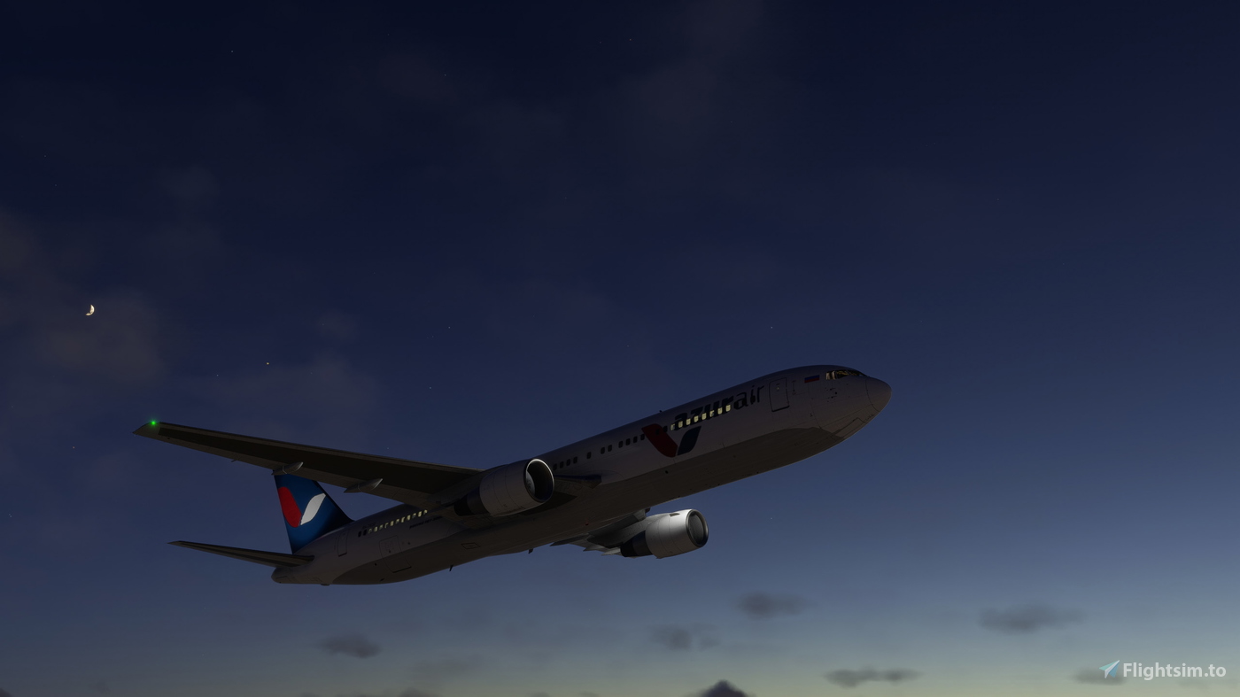 Livery Azur Air for CS767-300ER RA-73030 für Microsoft Flight Simulator ...