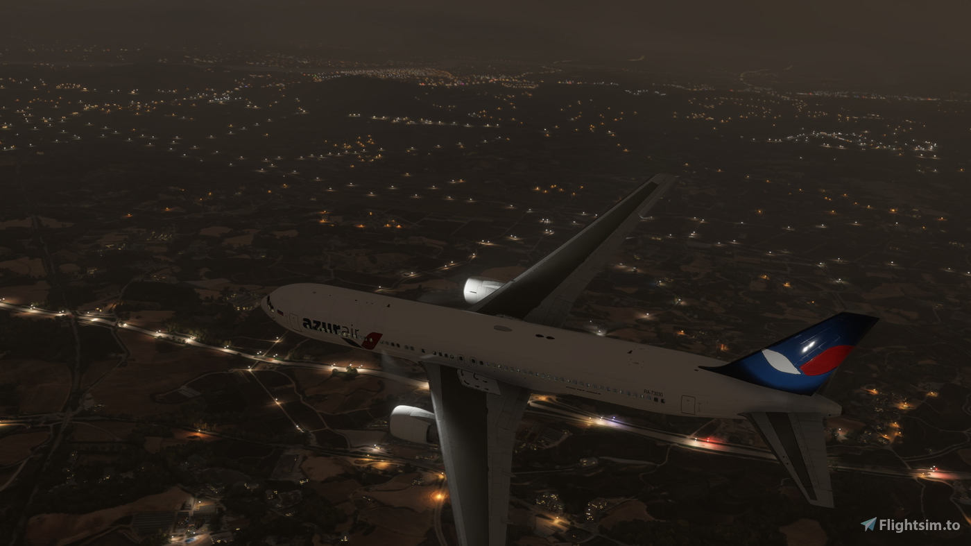 Livery Azur Air for CS767-300ER RA-73030 for Microsoft Flight Simulator ...