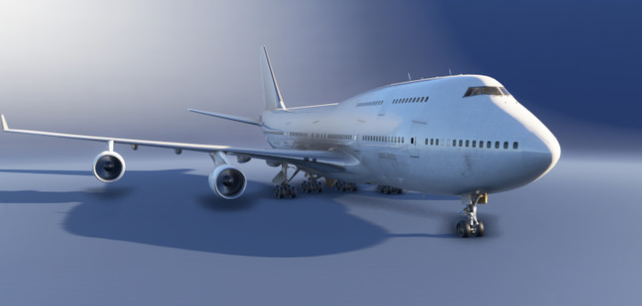 Livery Boeing 747-400 - White Body (Fake PAX Retexture) voor Microsoft ...