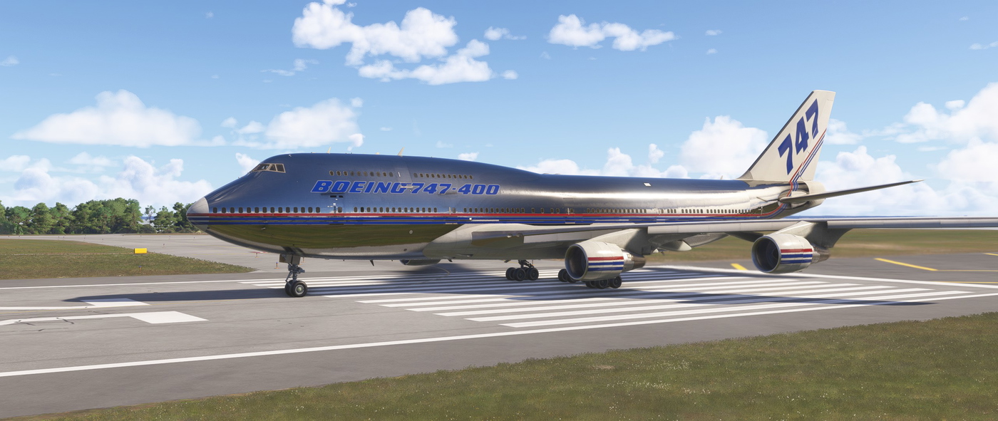 Livery Boeing 747-400 - N401PW (Fake PAX Retexture) 对于 Microsoft Flight ...