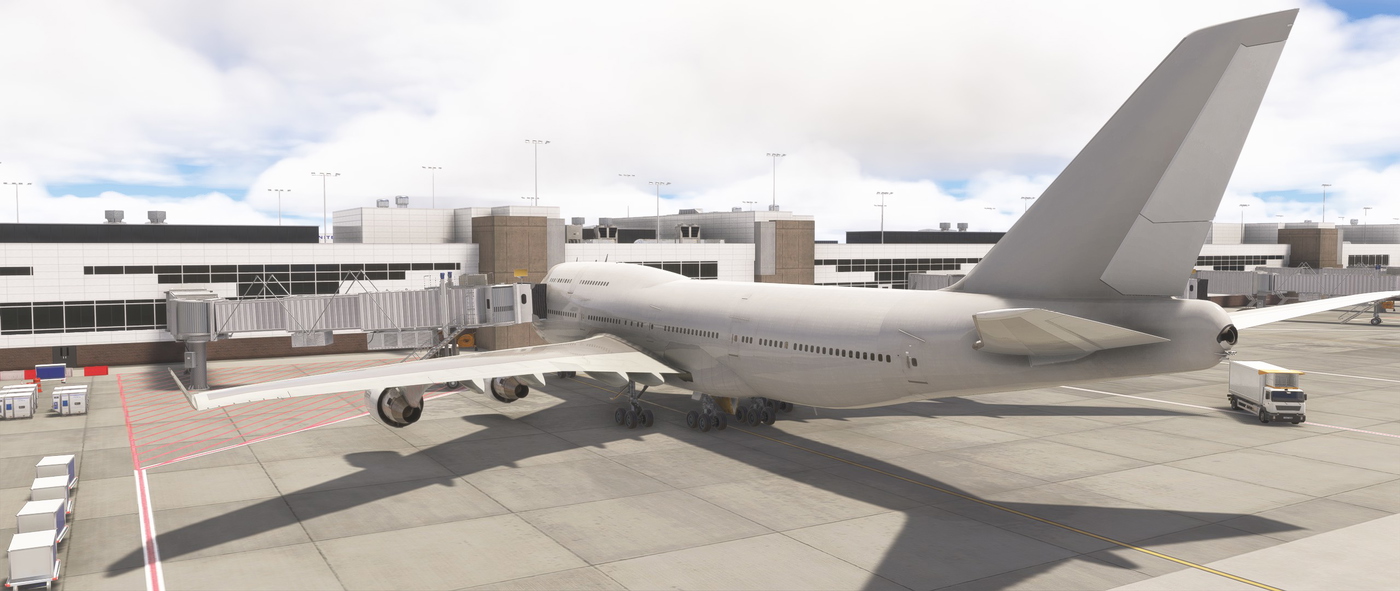 Livery Boeing 747-400 - White Body (Fake PAX Retexture) voor Microsoft ...
