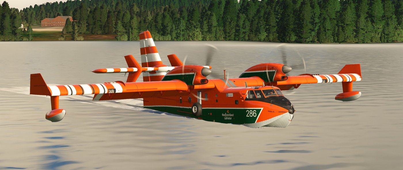 Livery Canadair CL-415 Newfoundland [W.I.P.] 对于 Microsoft Flight ...