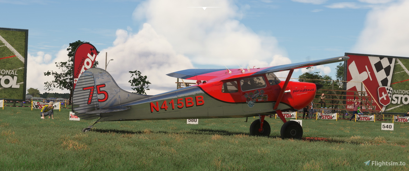 Livery Carenado C-170B - eSTOL RedBaron pour Microsoft Flight Simulator ...