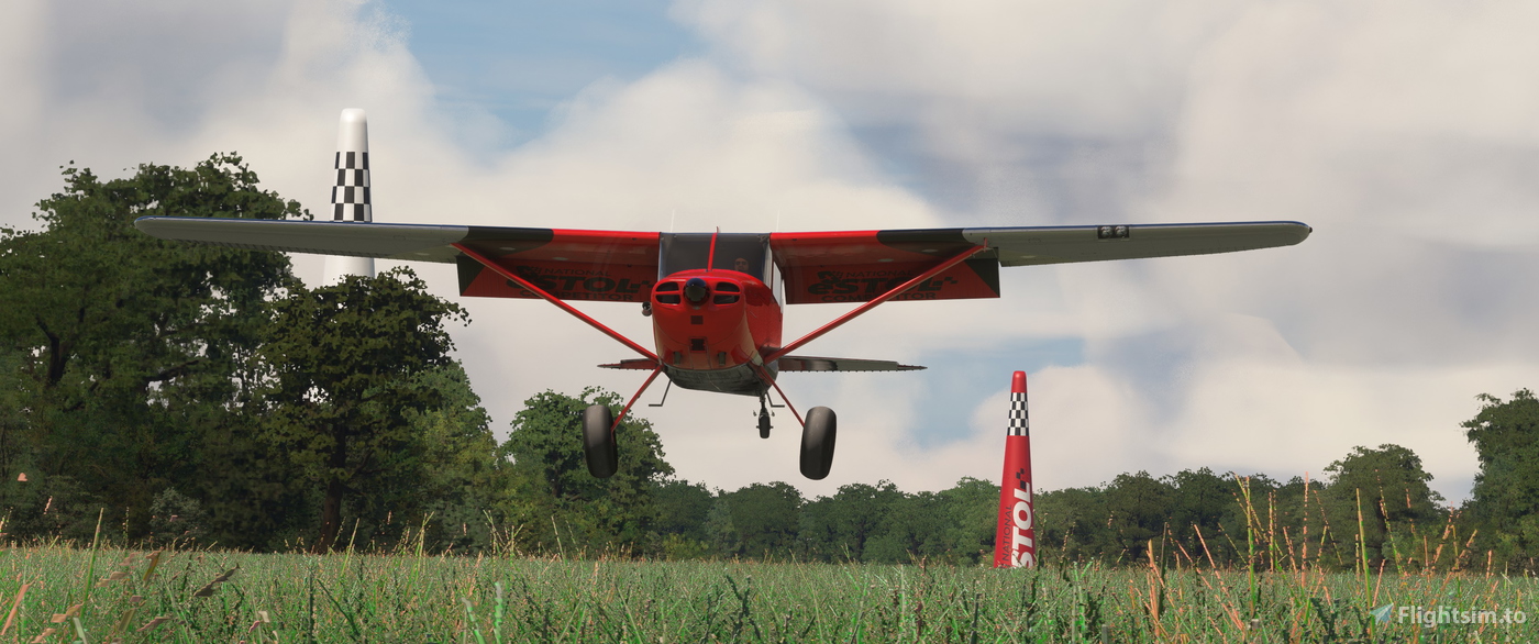 Livery Carenado C-170B - eSTOL RedBaron pour Microsoft Flight Simulator ...