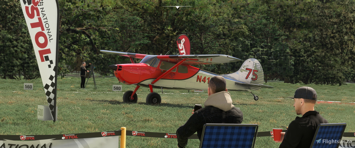 Livery Carenado C-170B - eSTOL RedBaron pour Microsoft Flight Simulator ...