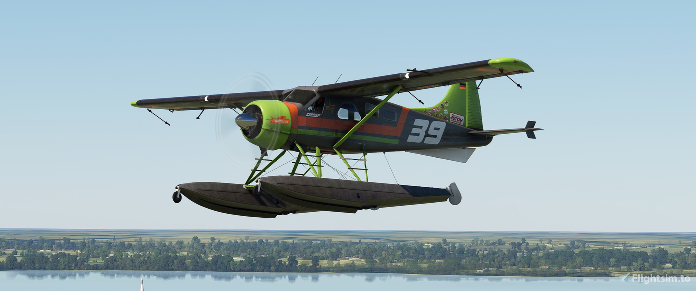 Livery DHC-2 Beaver - eSTOL #39 Steffie pour Microsoft Flight Simulator | MSFS
