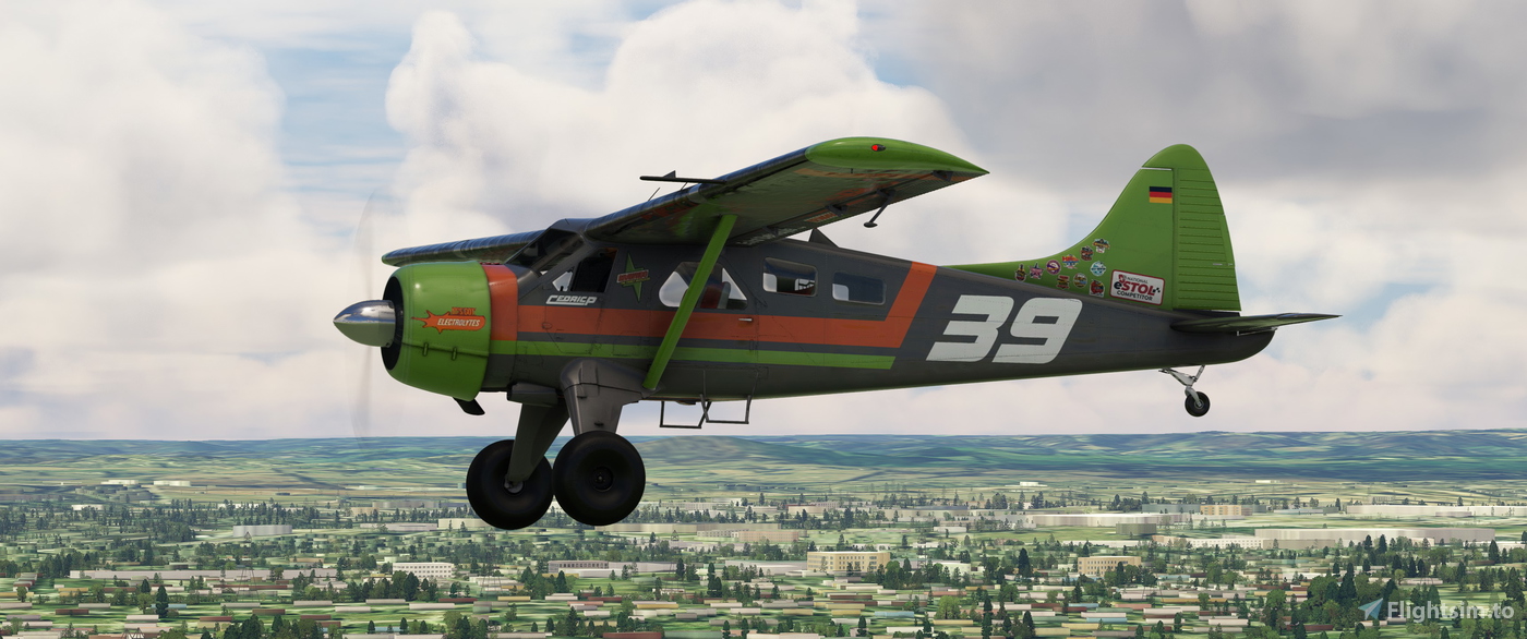 Livery DHC-2 Beaver - eSTOL #39 Steffie pour Microsoft Flight Simulator | MSFS