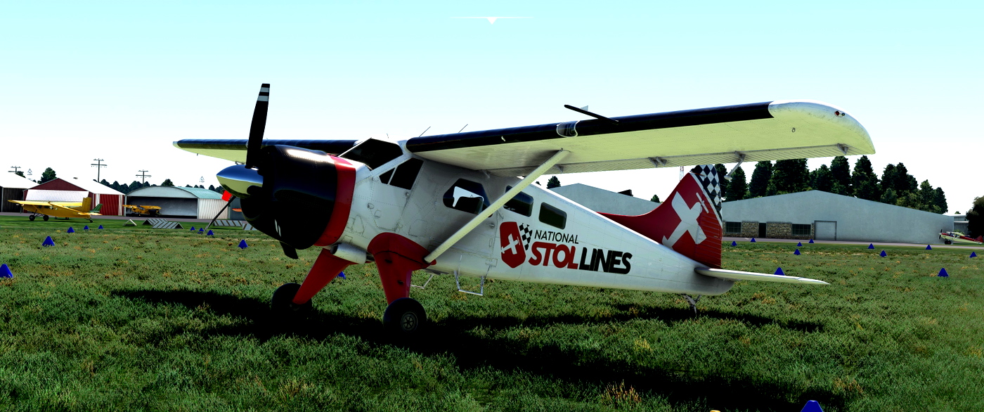 Livery DHC-2 Beaver National STOLLines (VA: OnAir) 对于 Microsoft Flight ...