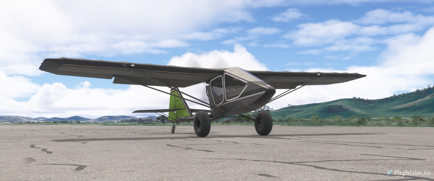 Livery Hawk Arrow II - grey green for Microsoft Flight Simulator | MSFS