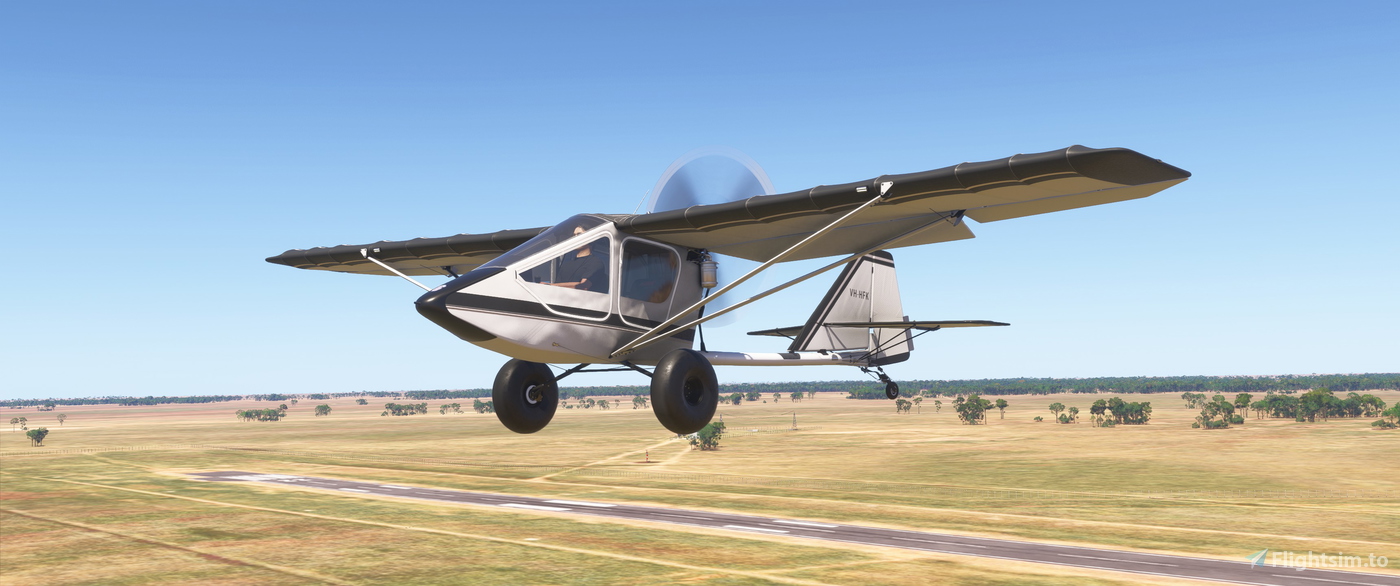 Livery Hawk Arrow II - snow white for Microsoft Flight Simulator | MSFS