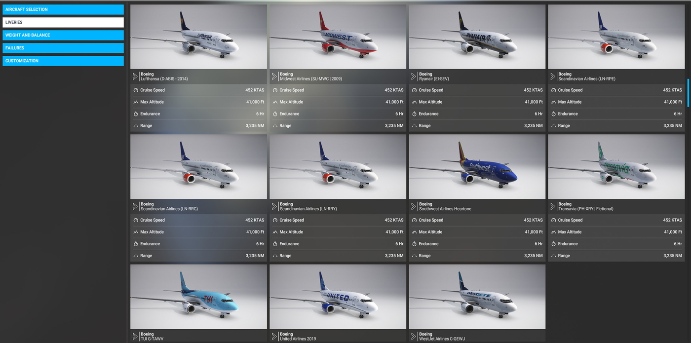 Livery icons for perfectionists v1.0 – Series PMDG 737-600 for ...