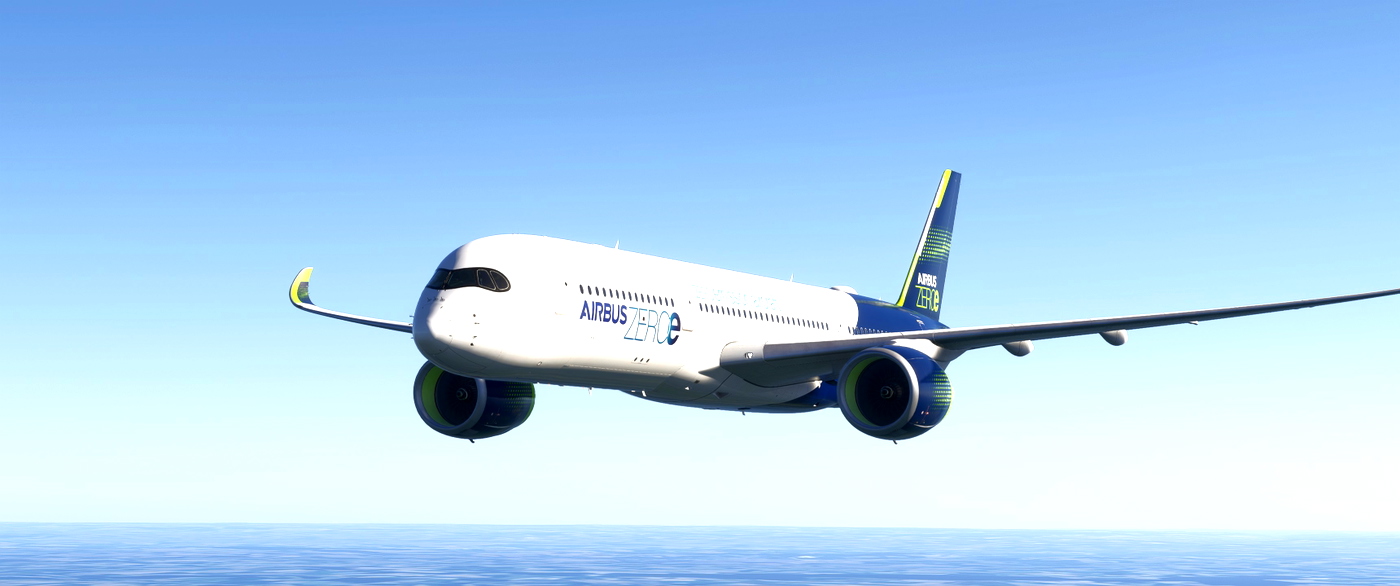 Livery Inibuilds A350-900 - Airbus Zero-e (fictional) for Microsoft ...