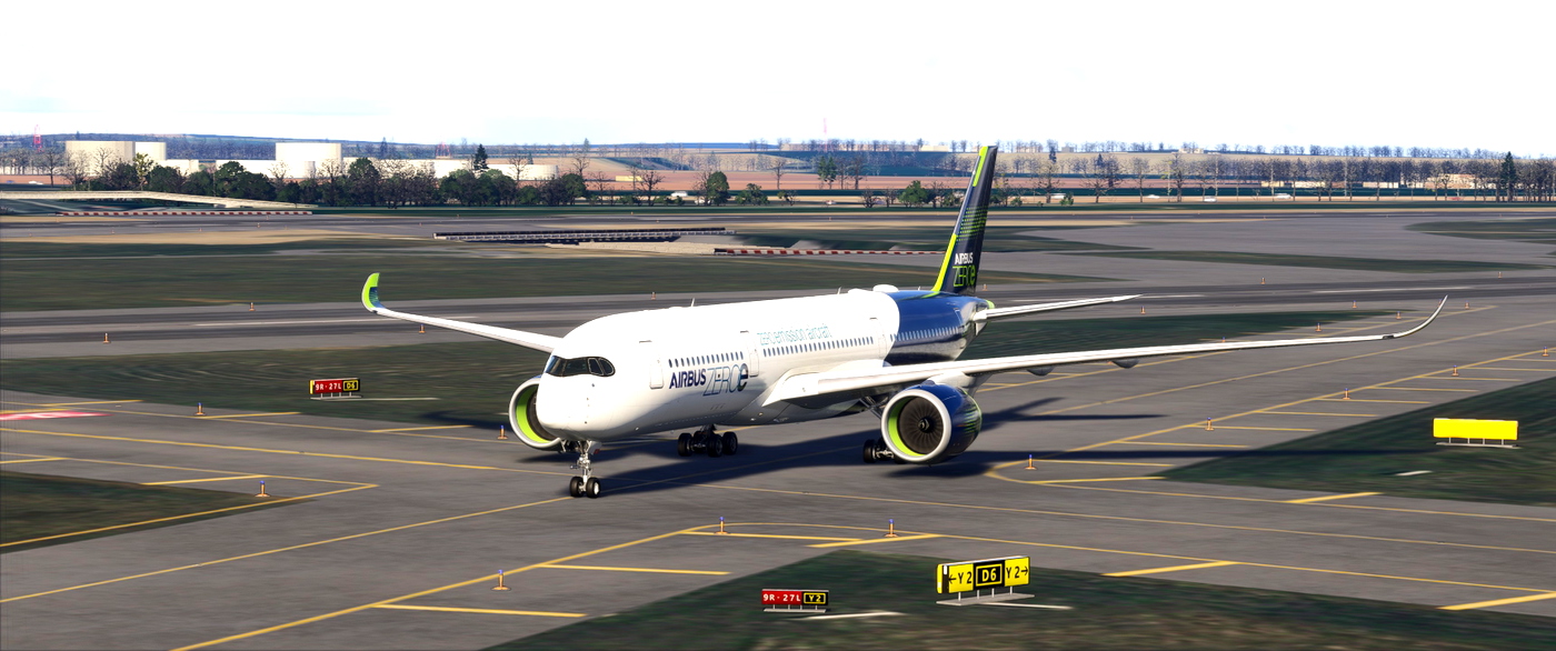 Livery Inibuilds A350-900 - Airbus Zero-e (fictional) for Microsoft ...
