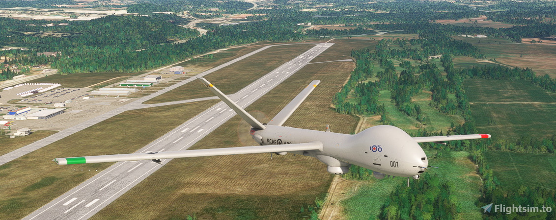 Livery RCAF MQ-9B for Microsoft Flight Simulator | MSFS