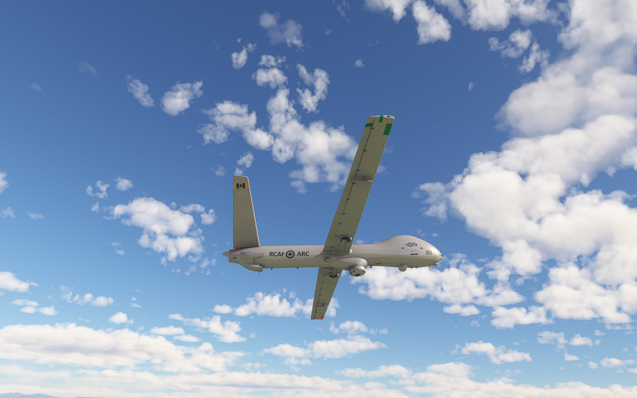 Livery RCAF MQ-9B for Microsoft Flight Simulator | MSFS