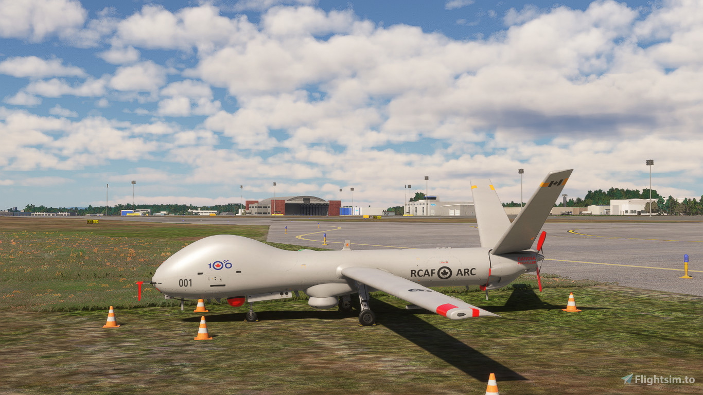 Livery RCAF MQ-9B for Microsoft Flight Simulator | MSFS